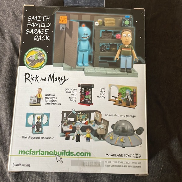 McFarlane | Toys | New Rick And Morty Collectible Smith Family Garage ...